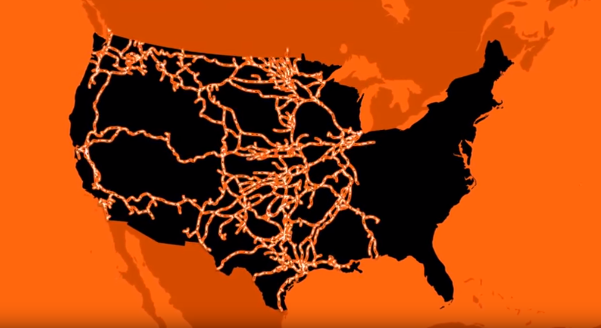 How a Rail Network is Like a Circulatory System - BNSF Northwest