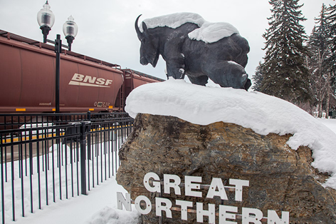 Rocky the Goat, Star of the Great Northern Railway - BNSF Northwest