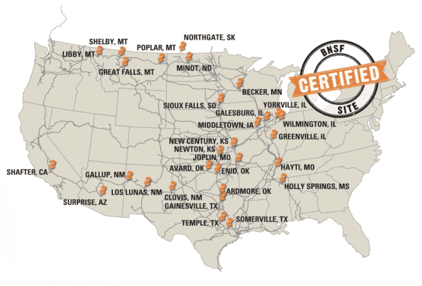 BNSF Identifies Two New Rail-served Sites for Development - BNSF Northwest