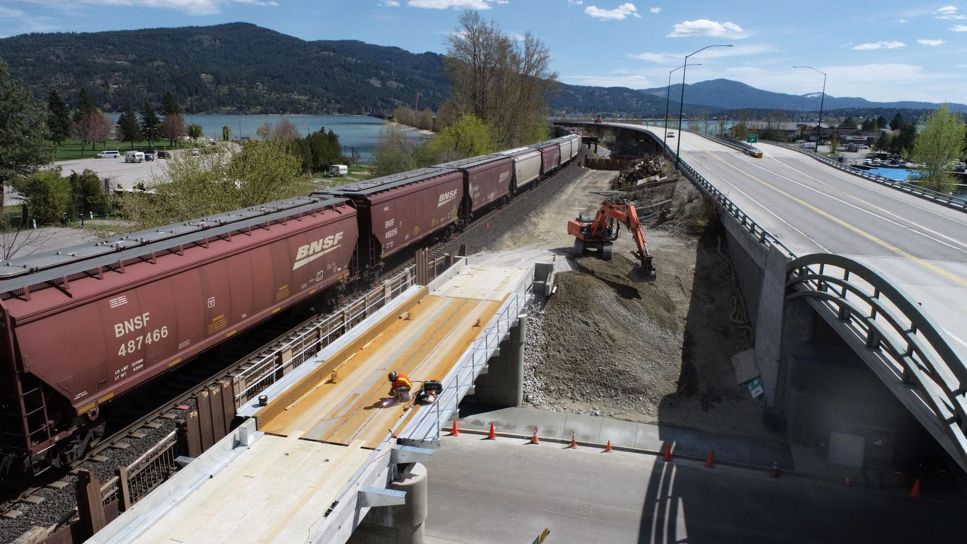 Sandpoint Junction Connector Project is Underway and on Schedule - BNSF Northwest
